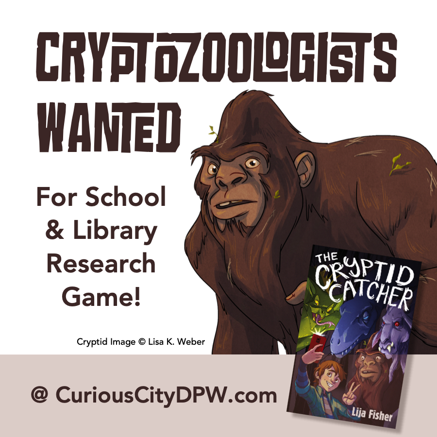 Cryptozoology | Lija Fisher | Website for Lija Fisher – author of adventure novels for kids!